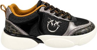 Pinko Pinko - Baskets Alba 03 - Femme - Chaussures - Noir - Taille: 40 EU