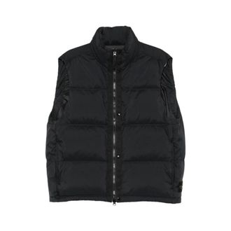Stone Island Gilet G100004 Matt Ripstop Cordura - Homme - Vestes - Noir - Taille: 2XL