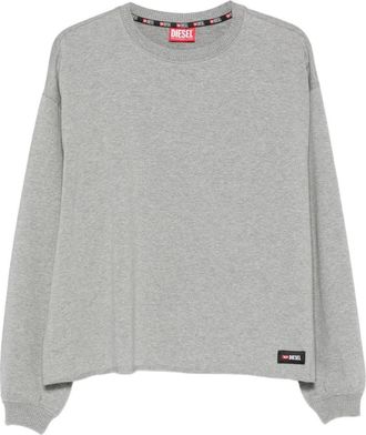 Diesel Patricia-D-Core T-Shirt L/S - - Tops - Damen - Grau - S