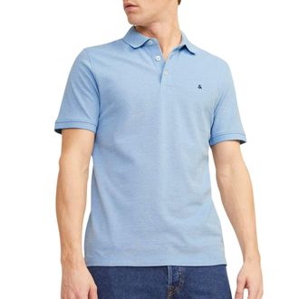 Jack & Jones Male T-Shirt Einfarbig Polo T-Shirt
