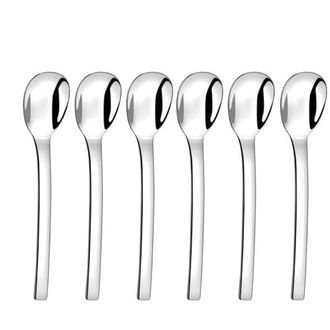 Bloomingdale's C50700MBA1AH1 PixElle 6 Teel&ouml;ffel, Edelstahl, silberfarben