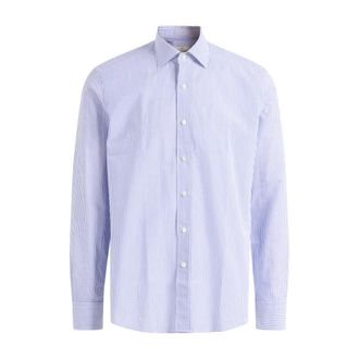 Alessandro Gherardi Homme, Chemises, Bleu, Taille: L Chemise &agrave; rayures