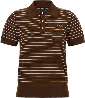 A.P.C. A. P.C. Poloshirt - Braun
