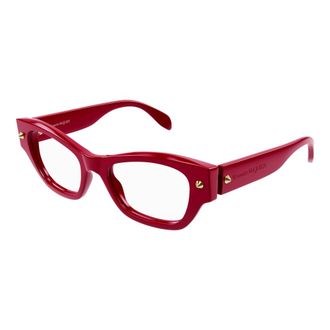 Alexander McQueen Eyewear frames Am0429O - - Accessories - Damen - Rot - 52 MM