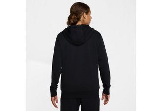 Nike Kurzarmshirt M NK CLUB FT FZ HOODIE DK GREY HEATHER/LT SMOKE GREY