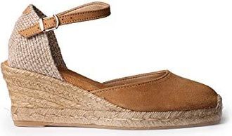 Toni Pons Espadrille Femme en Daim - Lloret-5 - Cuir, 37 EU