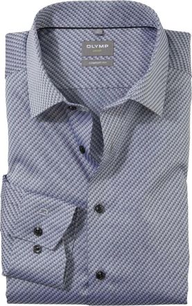Olymp Freizeithemd - - Shirts - Herren - Grau - 5XL
