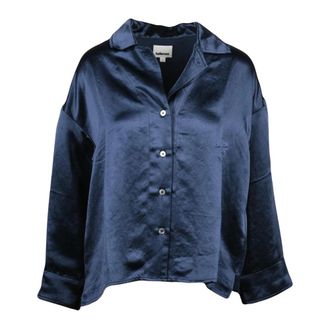 Bellerose Satinhemd - - Blouses & Shirts - Damen - Blau - XS