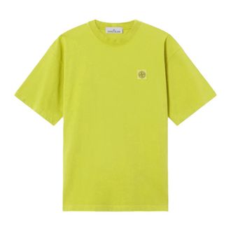 Stone Island Homme, Tops, Vert, Taille: XS T-shirt