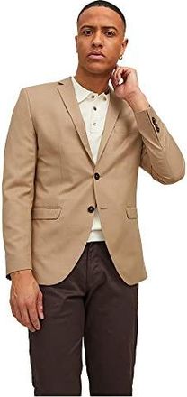 Jack & Jones Jprsolaris Blazer Noos Veste de Costume, Curds & Amp Whey, 54 Homme