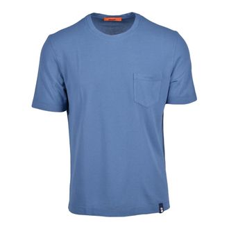 Drumohr Homme, Tops, Bleu, Taille: L T-Chemises