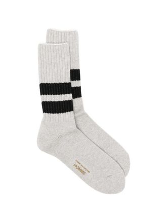 Comme Des Gar&ccedil;ons Socks Heather Grey X Black