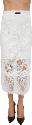 Pinko Pinko, Femme, Jupes, Blanc, Taille: 38 FR Harmonie Skirt