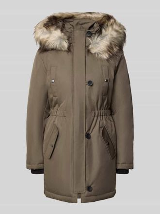 Only Parka mit abnehmbarer Webpelzkapuze