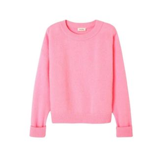 American Vintage Vitow Pullover - - Knitwear - Damen - Rosa - M/L