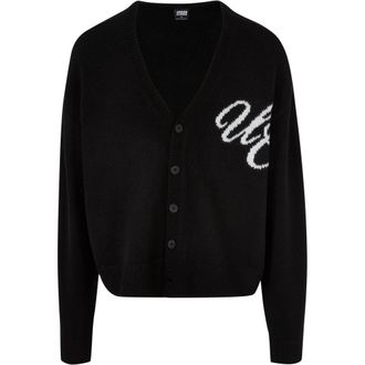 Urban Classics Initials Strickjacke f&uuml;r Herren (Schwarz)