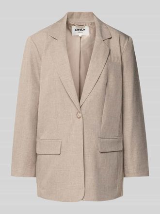 Only Relaxed Fit Longblazer mit 1-Knopf-Verschluss Modell LINDA