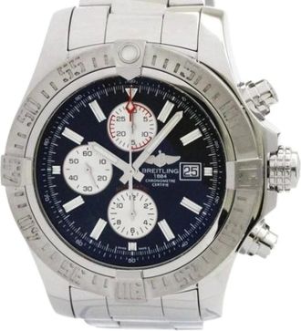 Breitling Pre-owned Avenger A13371 Wristwatch - Homme - Pre-owned - Bleu - Taille: ONE Size
