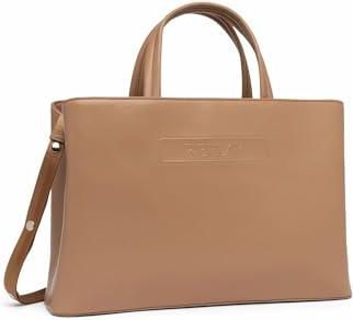 Replay Replay - Sac à Main pour Femme, en Simili Cuir, Beige (Dirty Pale Beige 074), Taille Unique
