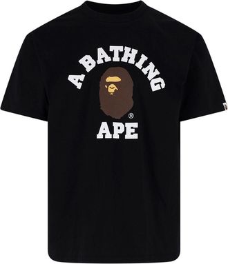 A Bathing Ape T-Shirt-Logo College