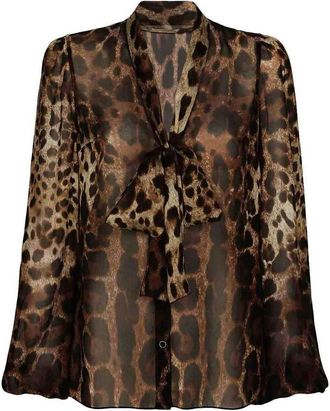 Dolce & Gabbana Bluse - Braun