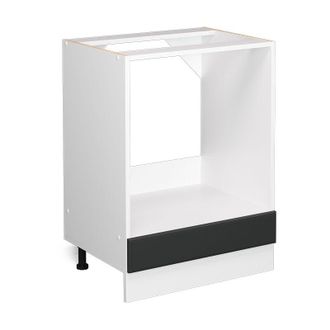 Vicco Meuble pour four R-Line, Anthracite campagne, 60 cm sans plan de travail