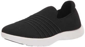 Clarks Damen Adella Step Sneaker, Schwarz Strick, 35.5 EU