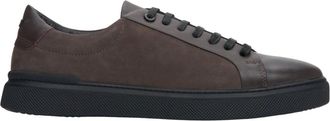 Estro & Luminara Homme, Chaussures, Brun, Taille: 43 EU Baskets en Cuir et Velours