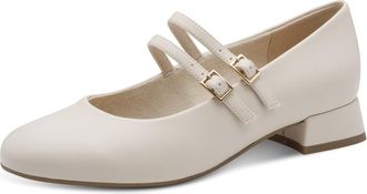 Marco Tozzi Marco Tozzi Damen Pumps weiches Feel Me Fu&szlig;bett weiches Innenfutter Modern, beige (Cream), 40 EU