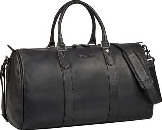 STILORD Santiago Vintage Reisetasche Leder Herren & Damen Weekender zum Umh&auml;ngen - Kleine Handgep&auml;ck Tasche Echtleder Sporttasche 28L Travel Bag f&uuml;r Kurztrip 