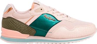 Pepe Jeans London Damen London Mix W Sneak, Pink Pinkish Pink, 36 EU