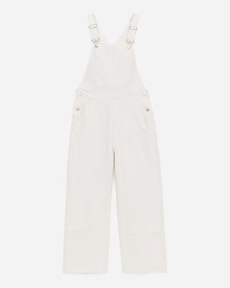 Arket Jeans-Latzhose -Wei&szlig;