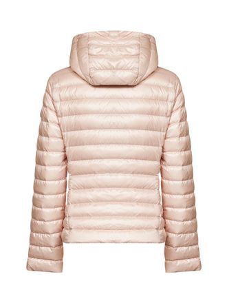 Moncler Womens Down Jacket Igelhood Pink Polyamide Puffer
