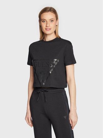 Guess T-Shirt Adele V2YI06 K8HM0 Schwarz Regular Fit