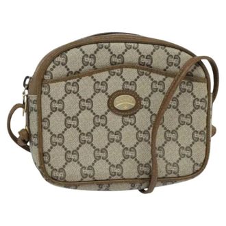 Gucci Sac bandouli&egrave;re Vintage Pre-owned - Femme - Pre-owned - Beige - Taille: ONE Size