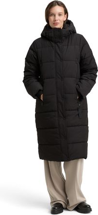 Tom Tailor Damen Puffer-Mantel mit Abnehmbarer Kapuze
