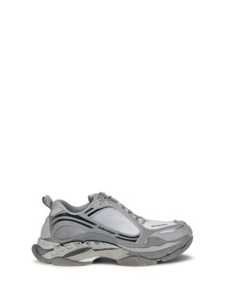 Balenciaga Mens Sneakers Triple S 2 Gradient Grey Upper: Polyurethane Trainers