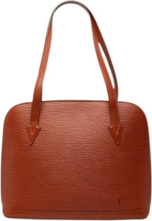 Louis Vuitton Pre-owned Lussac Shoulder Bag - Femme - Pre-owned - Brun - Taille: ONE Size