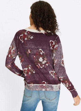 Heine Strickjacke Strickjacke Langarm Jersey