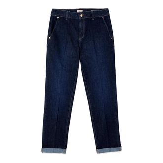 Oltre Rinse Denim Chino Jeans - - Jeans - Damen - Blau - XS