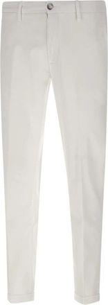 Re-hash Homme, Pantalons, Blanc, Taille: W30 Mucha Chinos