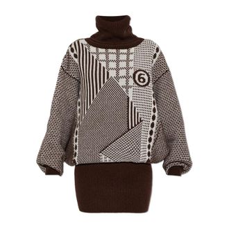 Maison Margiela Damen, Kleider, Braun, SGr&ouml;&szlig;e
