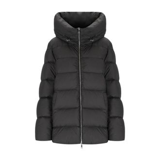 Add Cocoon Kapuzen-Daunenjacke - - Jackets - Damen - Schwarzk - M