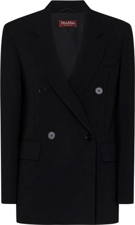 Max Mara Schwarzer Oversized Blazer Oberbekleidung - - Jackets - Damen - Schwarzk - XS