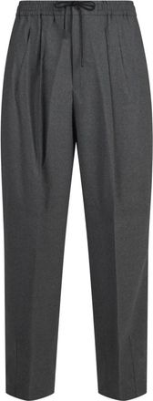 Pantaloni Torino Pantaloni Wide Active - Homme - Pantalons - Gris - Taille: M