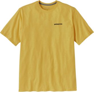 Patagonia T-shirt P-6 Logo Responsibili Fibres Recycl&eacute;es Patagonia