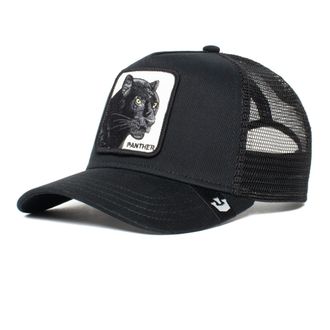Goorin Brothers The Farm Truckerkappe, Einstellbarer Snapback-Verschluss, Schwarz der Panther, Unisex Einheitsgröße, Einheitsgröße