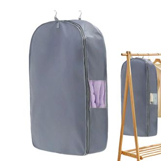 Generic Kleidertasche - Aufh&auml;ngender Kleiderbezug | Kleiderschutz H&uuml;lle f&uuml;r Herren Damen Home Schlafzimmer Schrank Garderobe Hochzeit Bewegliche Reisejacke Pu
