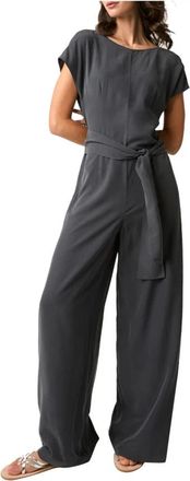 Alessia Santi Femme, Combinaisons et Ensembles, Bleu, Taille: 42 FR Combinaison &agrave; larges bretelles