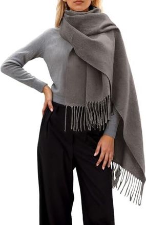 Generic &Eacute;charpe dhiver luxueuse et douce pour une &eacute;charpe enveloppante &eacute;paisse et confortable, cache-cou &eacute;l&eacute;gante, Gy1., taille unique